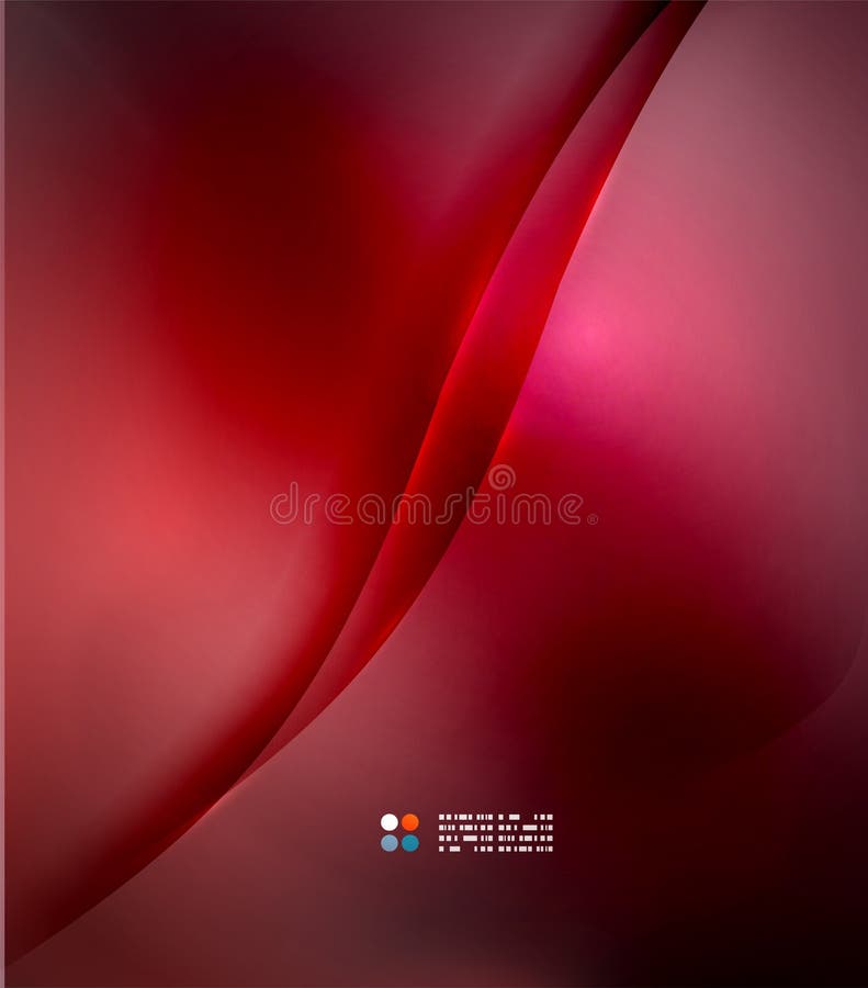 Red Abstract Lines Background Stock Vector - Illustration of abstract ...