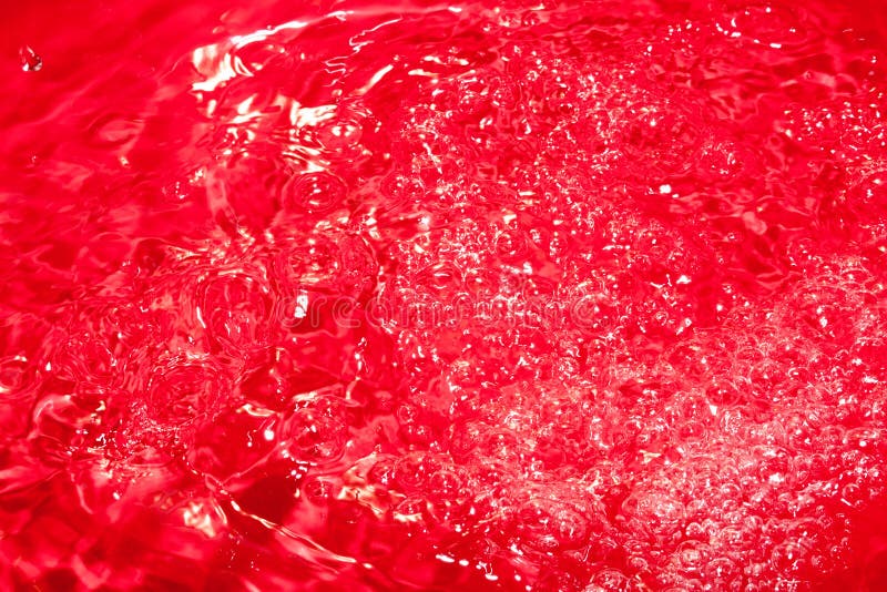 Red Abstract Liquid Background with Chaotic Pattern Stock Image - Image ...