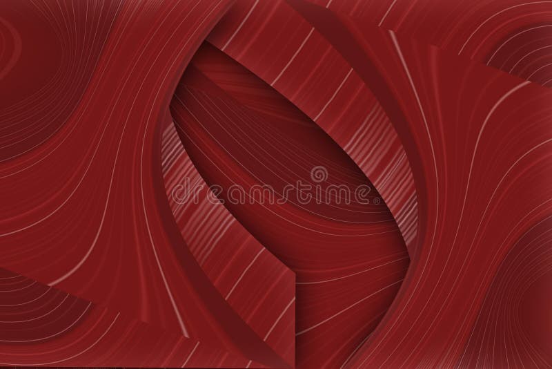 Red Abstract Modern Raised Pattern, Highlighted Color Luxury Background ...