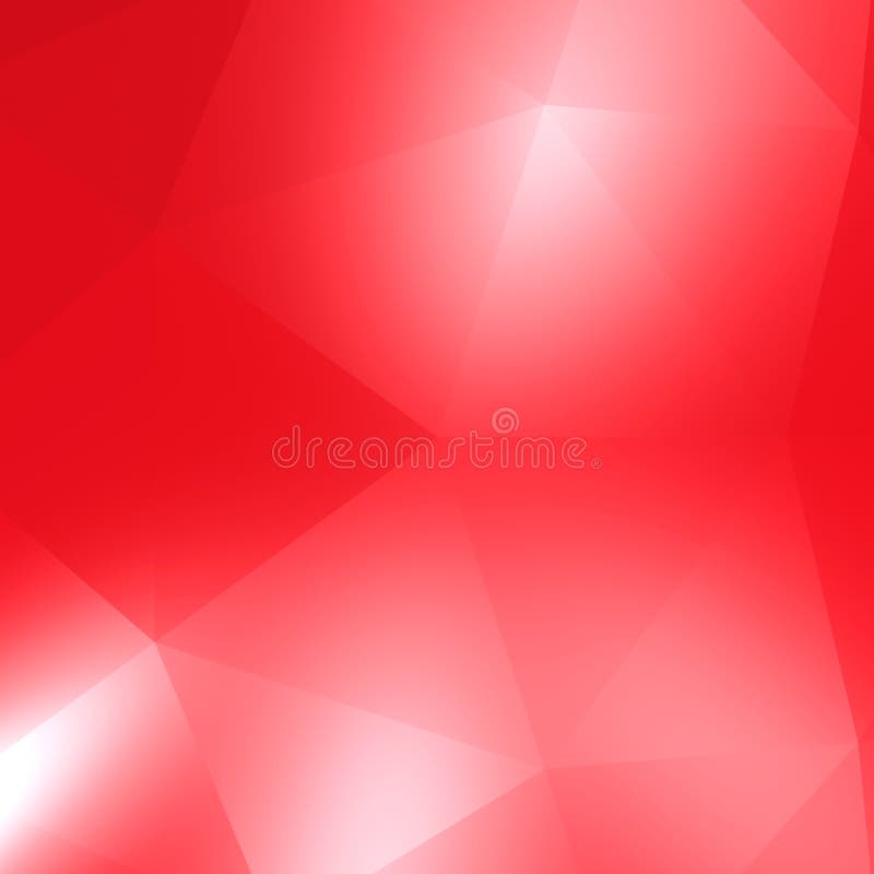 Red Abstract Poligon Chaotic Background Stock Illustration ...