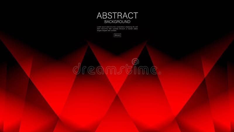 Red Abstract Polygon Background, Polygon Vector, Geometric Vector ...