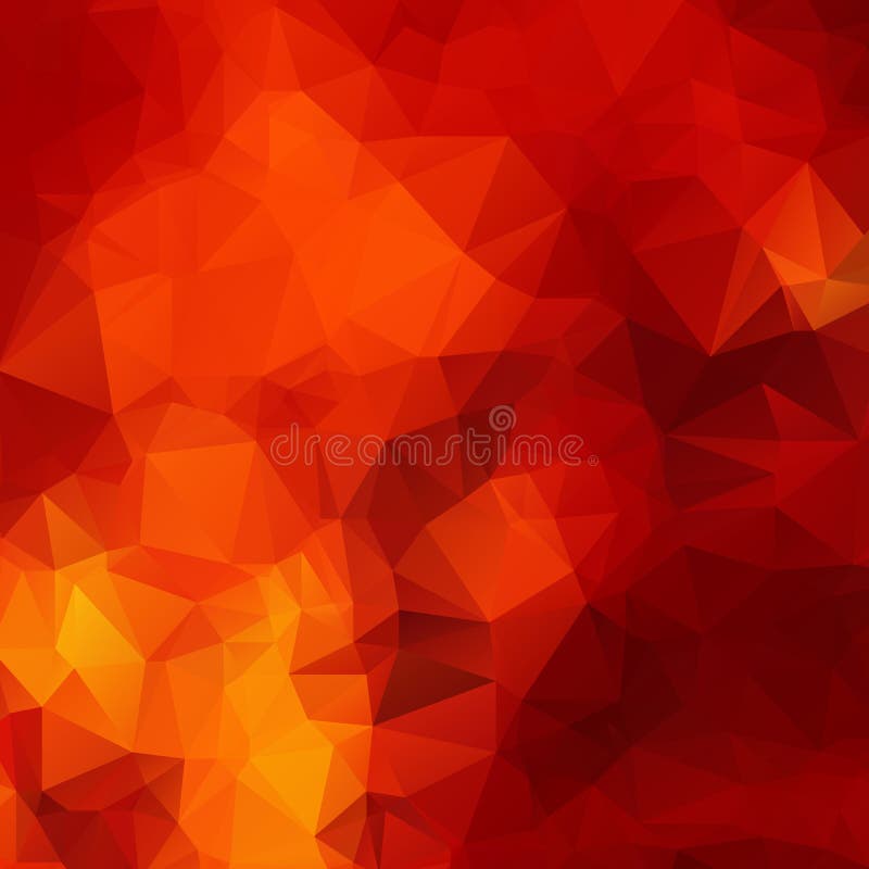 Red Abstract Polygon Texture Stock Illustration - Illustration of ...