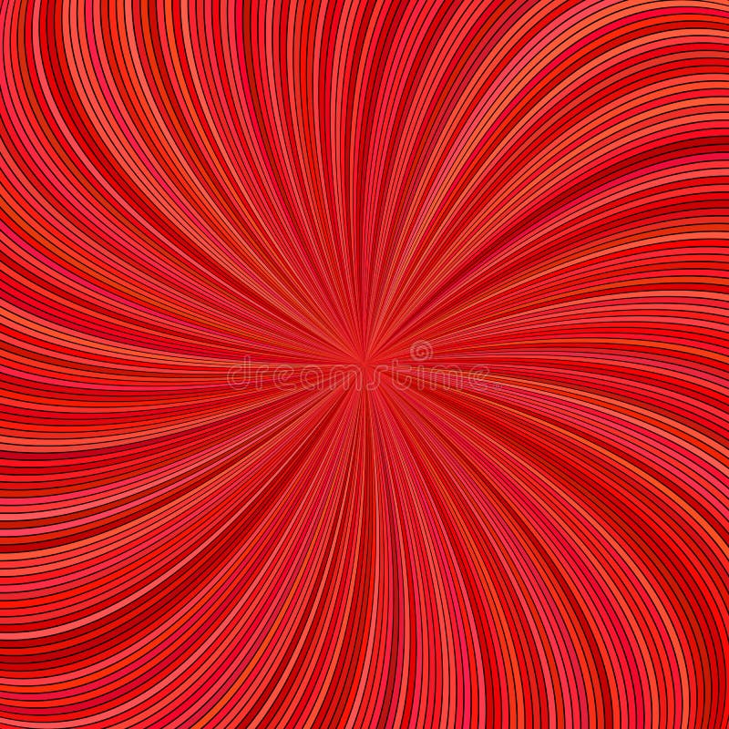 Red Abstract Psychedelic Striped Vortex Background Design from Swirling ...