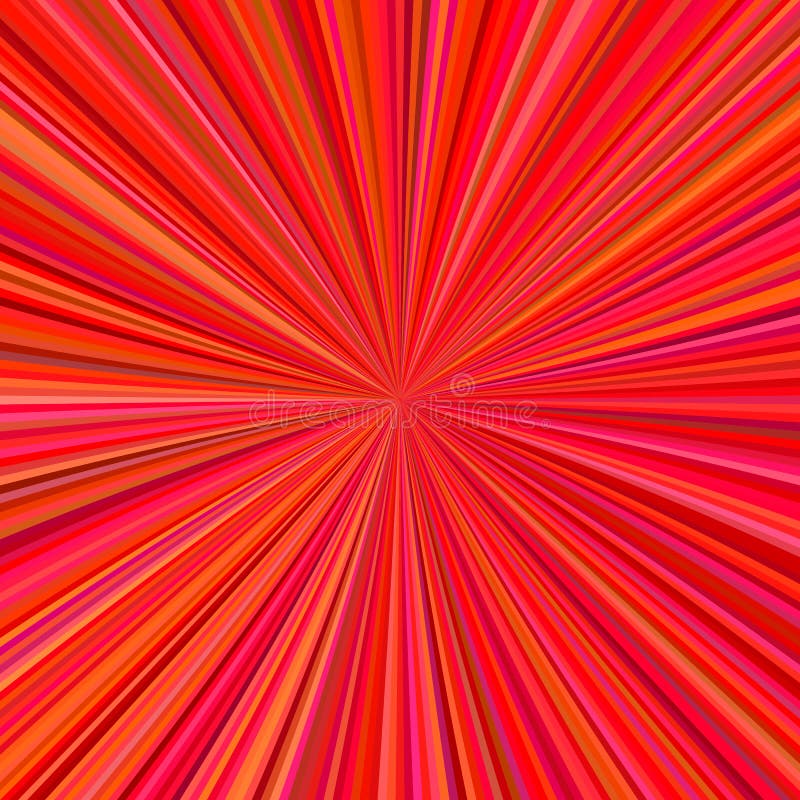 Abstract Radial Stripes Background - Ray Burst Graphic Stock Vector ...