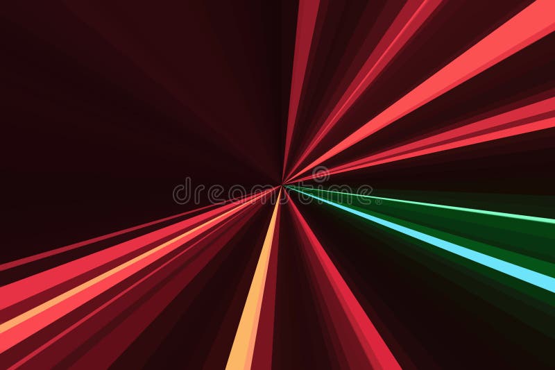 Red Abstract Rays Background. Colorful Stripes Beam Pattern. Stylish ...