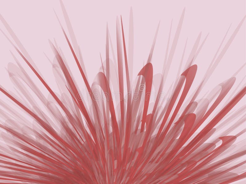 Red Abstract Rays of the Flower Stock Illustration - Illustration of ...