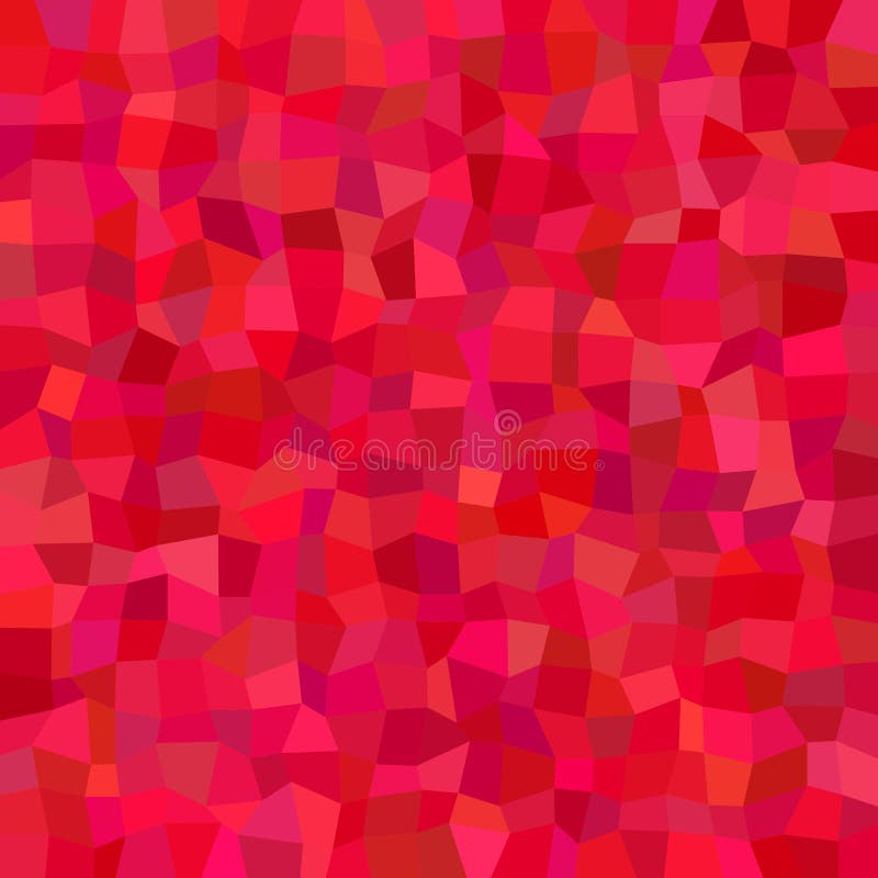Red Abstract Rectangle Tile Mosaic Background - Polygonal Vector ...