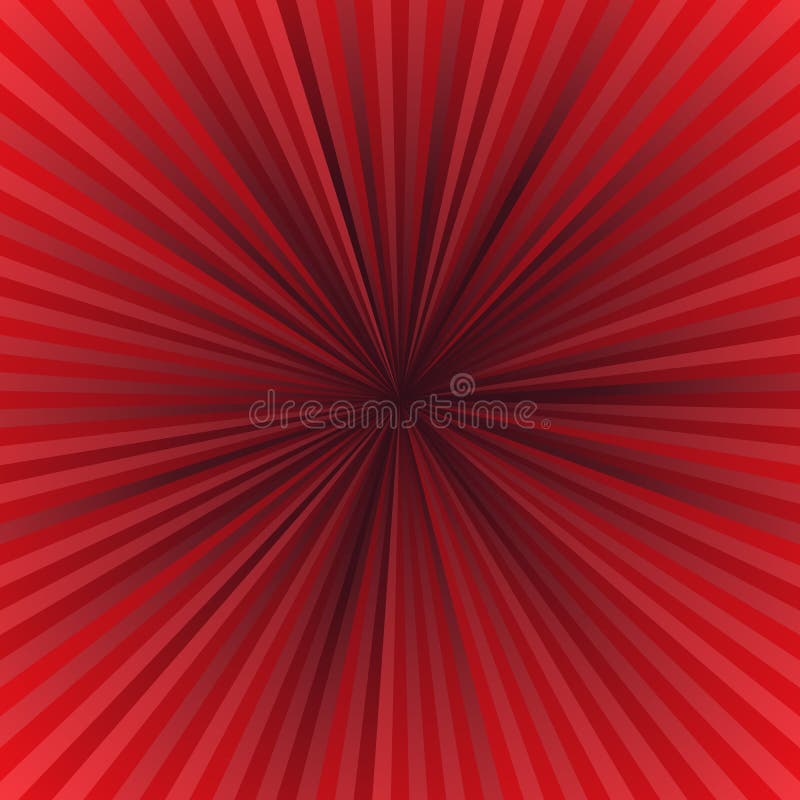 Red Abstract Retro Explosion Background - Vector Illustration Stock ...