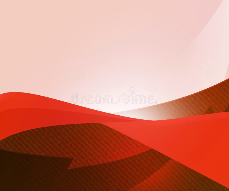 Red Abstract Shapes Background Stock Illustration - Illustration of ...