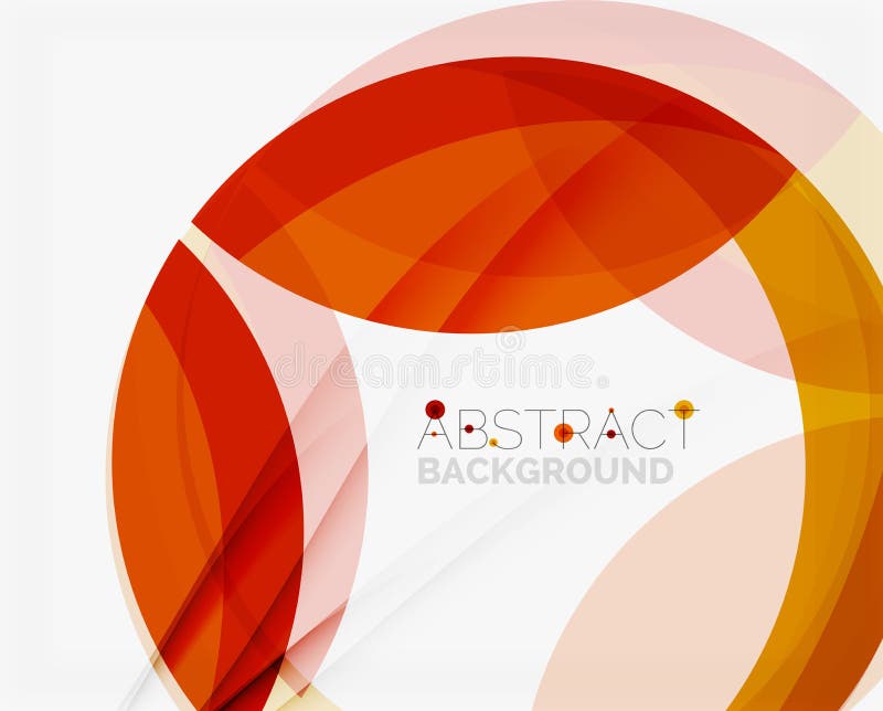 Red Abstract Shapes Background for Your Message Stock Vector ...