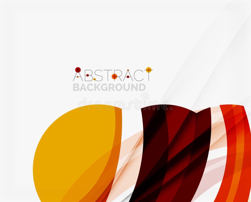 Red Abstract Shapes Background for Your Message Stock Vector ...