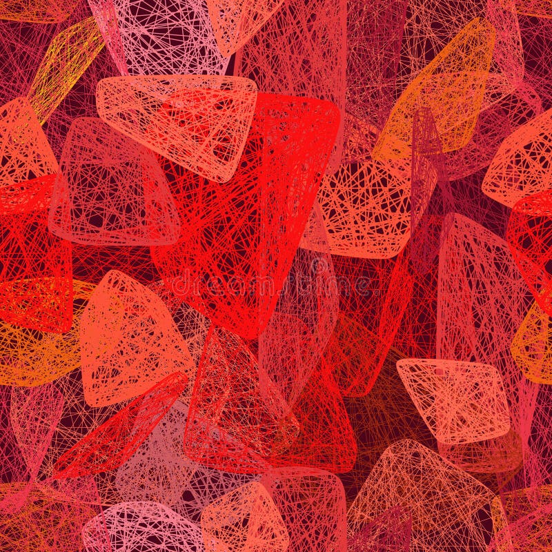 Red abstract shapes, Blood stock vector. Illustration of geometric ...