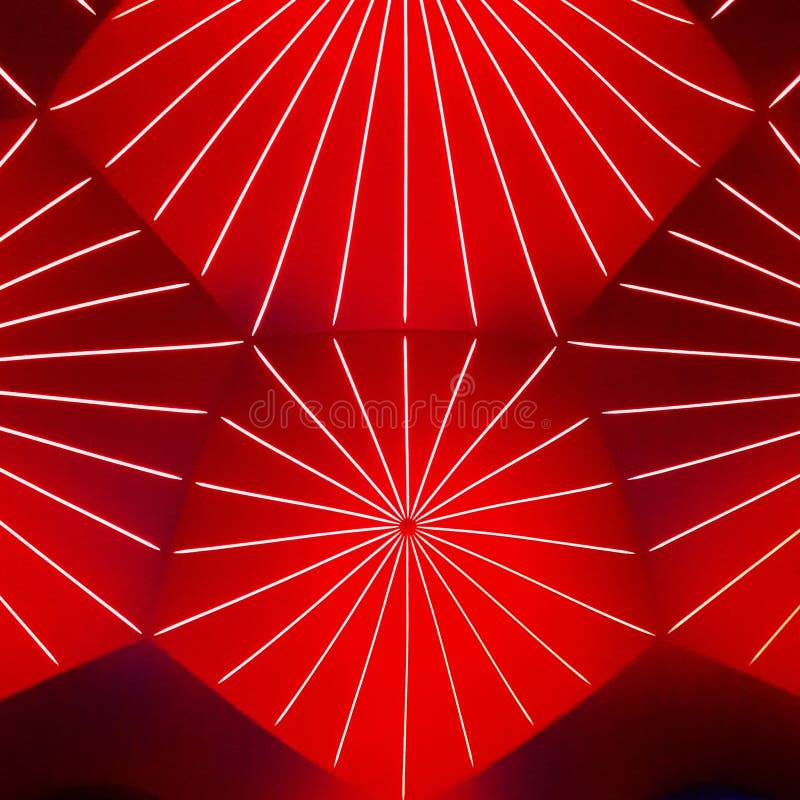 Red Abstract Shapes and Lines Stock Photo - Image of geometric ...