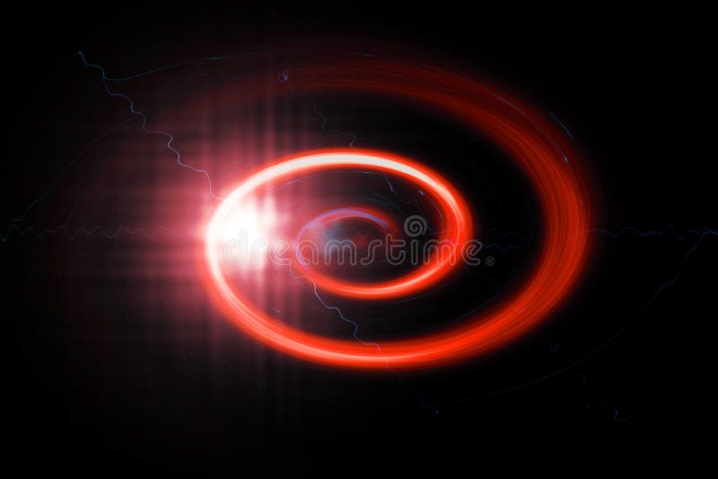 Red Abstract Spiral stock illustration. Illustration of design - 13205195