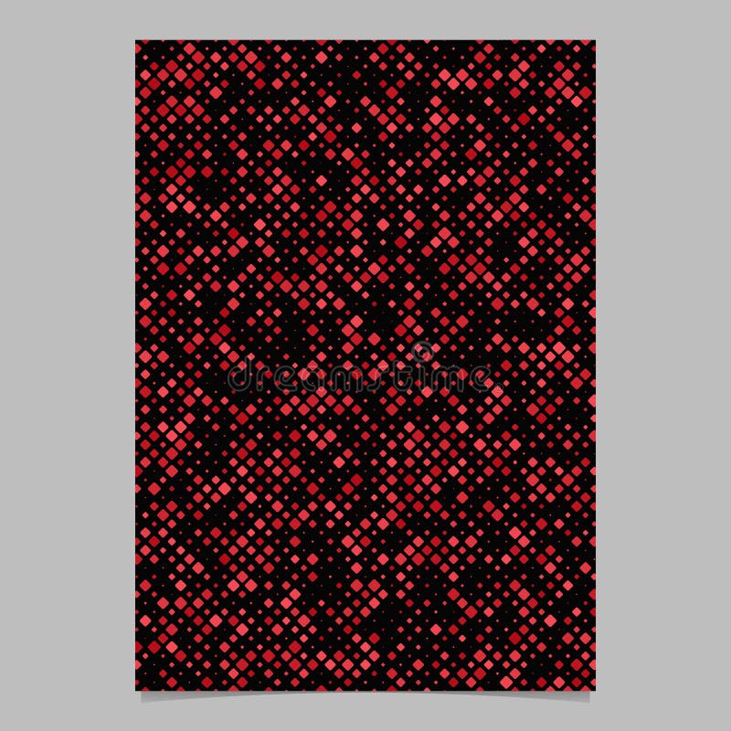 Red Abstract Square Pattern Brochure Template Stock Vector ... Red Abstract Square Pattern Brochure Template Stock Vector ...