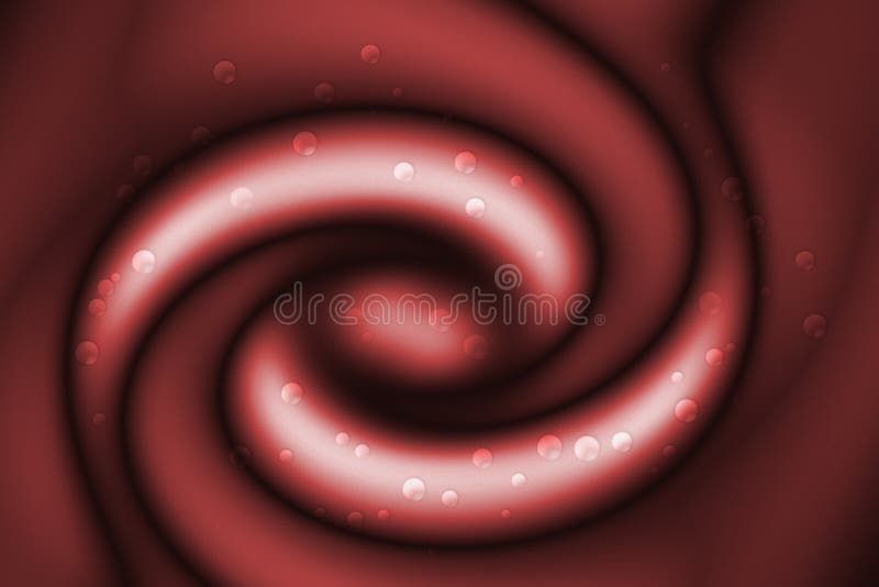 Red Abstract Swirl Background Stock Illustration - Illustration of ...