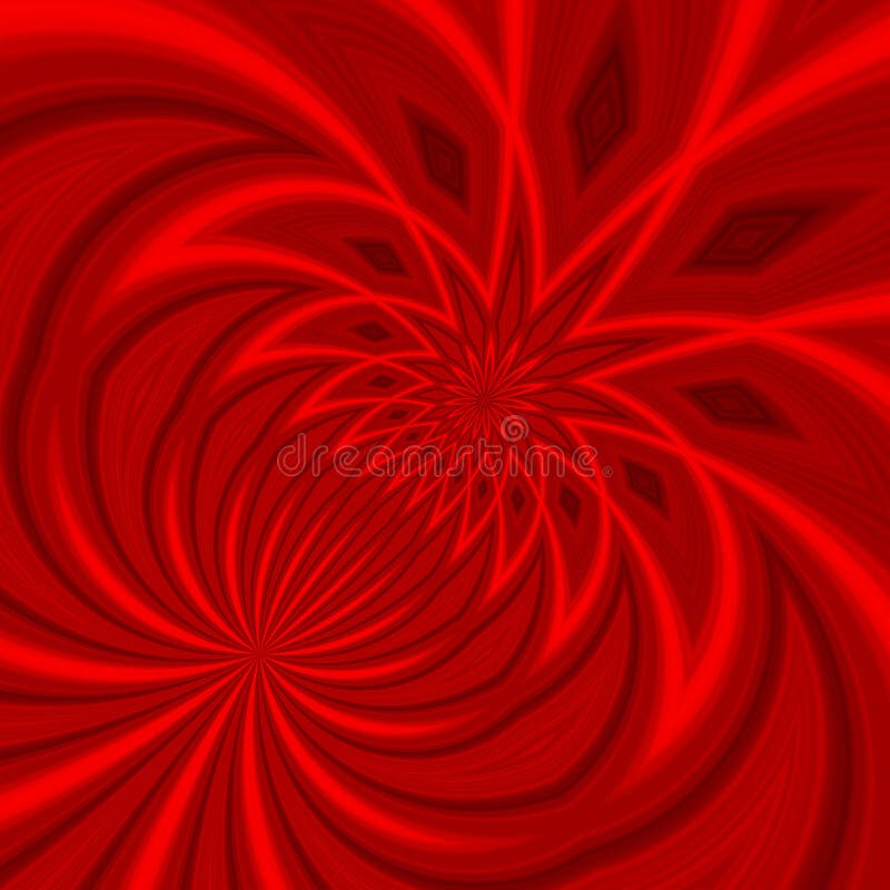 Red Abstract Swirls stock illustration. Illustration of flow - 1613392