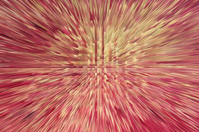 Red Abstract Texture with Sharp Thorns Stock Illustration ...