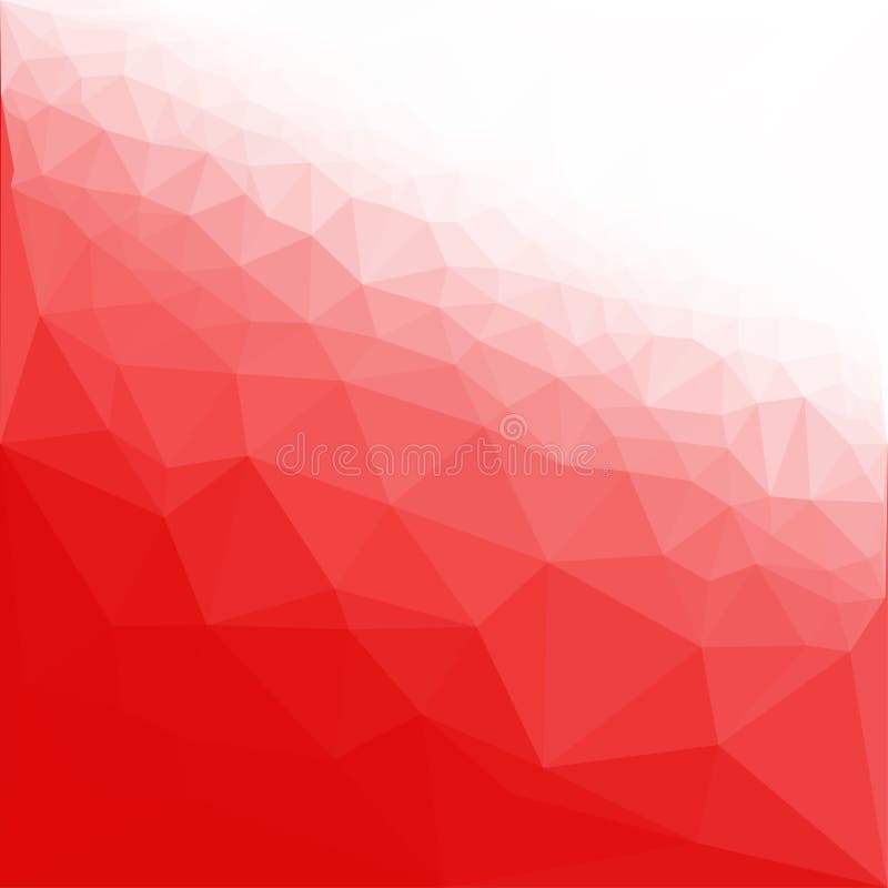 Red abstract triangles stock illustration. Illustration of creativity ...
