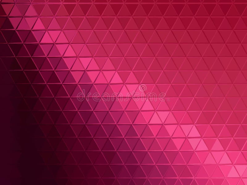 Red Abstract Triangles Background Stock Illustration - Illustration of ...