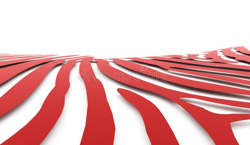 Red Abstract Twist Light Lines Stock Illustration - Illustration of ...