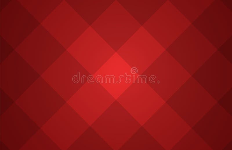 Red Abstract Vector Background with a Pattern of Squares Stock Vector ...
