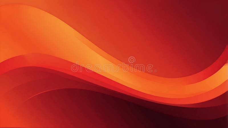 Red Abstract Wave Background with Gradient Flow .AI Generated Stock ...