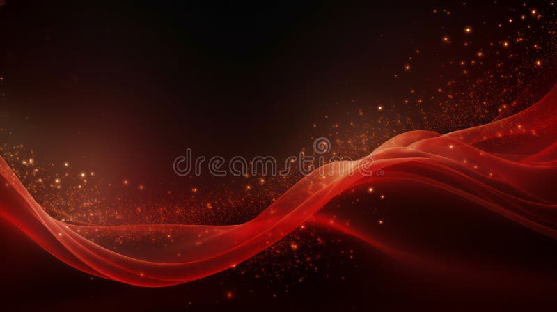 Red Abstract Wave, Background or Pattern, Creative Design Template ...