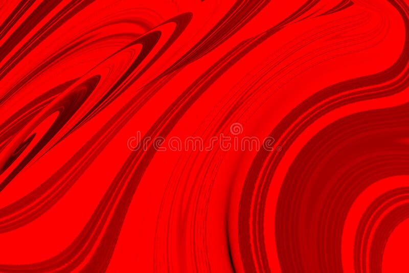 Red Abstract Waves. Technological Background for Use in Design, Web ...