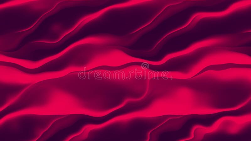 Red Abstract Wavy Background Loop Animation Stock Video - Video of ...