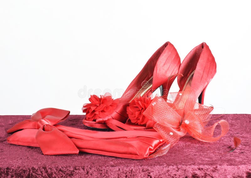 Red Accessories stock photo. Image of foot, display, fetish - 43252410