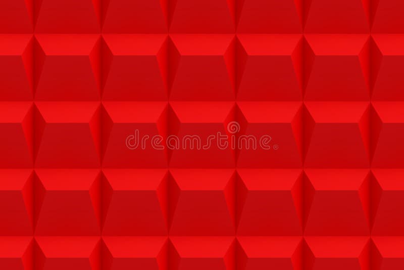 Red Acoustic Sound Proof Soft Foam Seamless Texture Stock Illustration ...