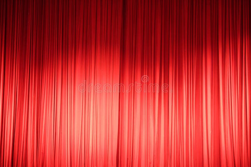 Red act curtain stock image. Image of classic, plays - 131876229
