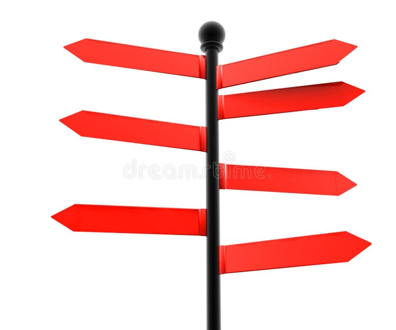 Red advisory stock illustration. Illustration of decide - 10964652