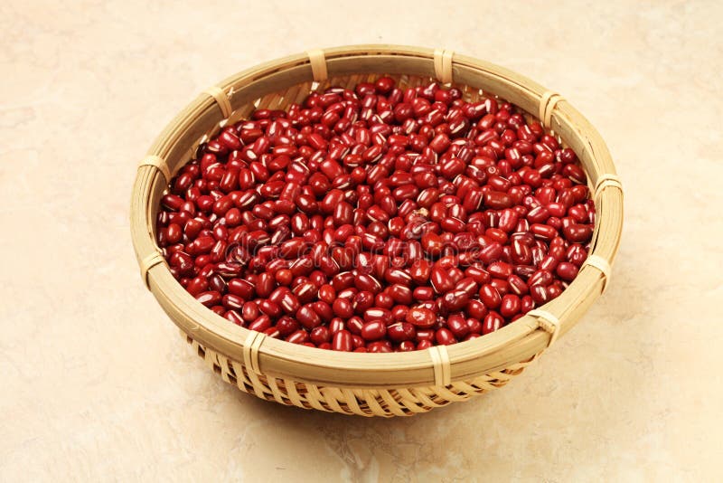 Red adzuki beans stock photo. Image of traditional, azuki - 53467014