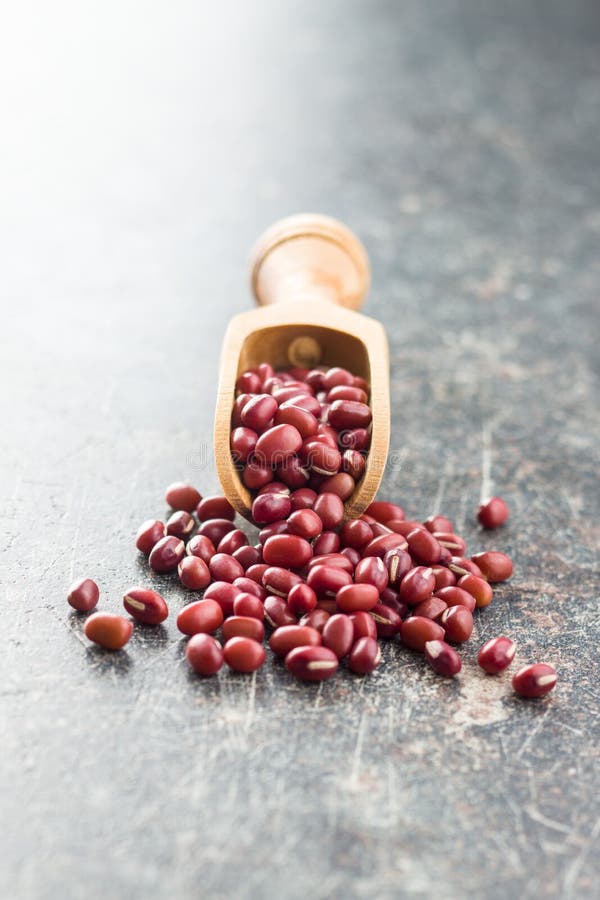 Red adzuki beans stock image. Image of chinese, health - 144622429