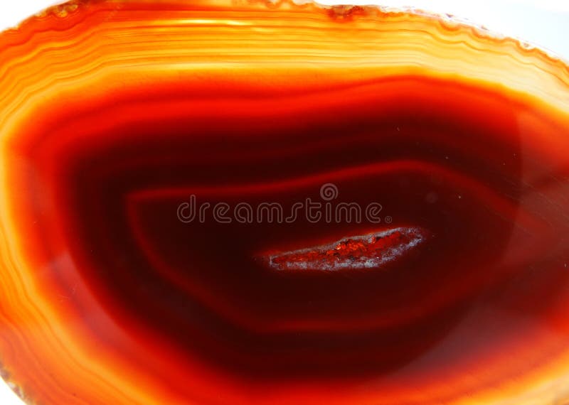 Red Agate Geode Geological Crystals Stock Image - Image of jewelery ...