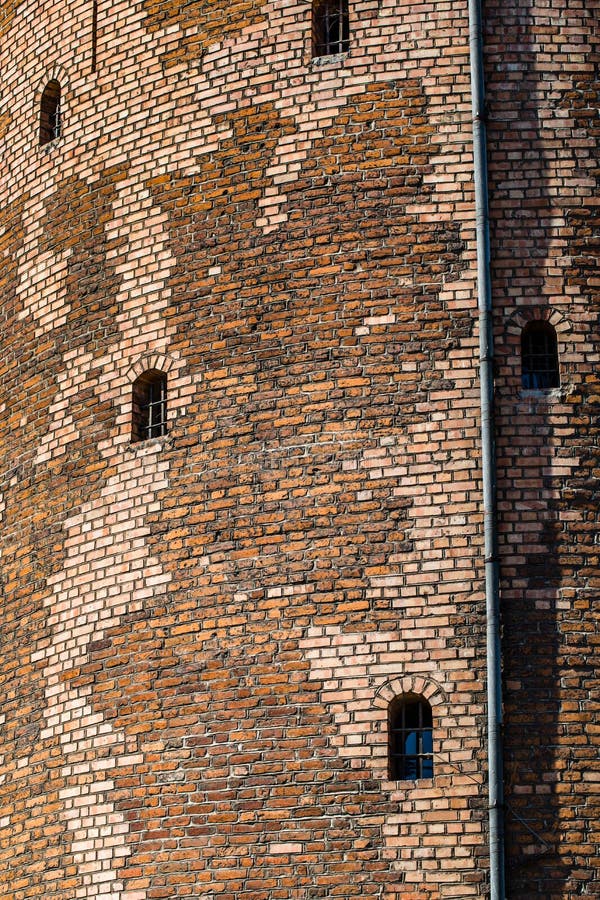 Red Aged Brick Wall Texture Stock Image - Image of europe, home: 43482805