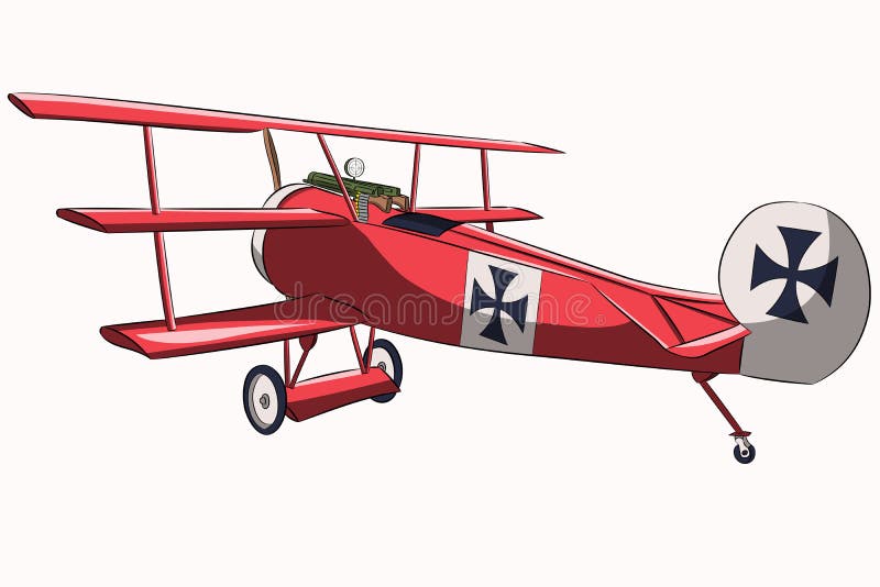 Triplane Stock Illustrations – 74 Triplane Stock Illustrations, Vectors ...