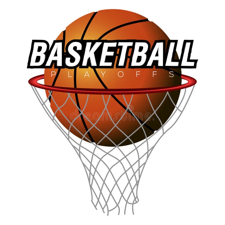 Red aislada del baloncesto stock de ilustración. Ilustración de ...