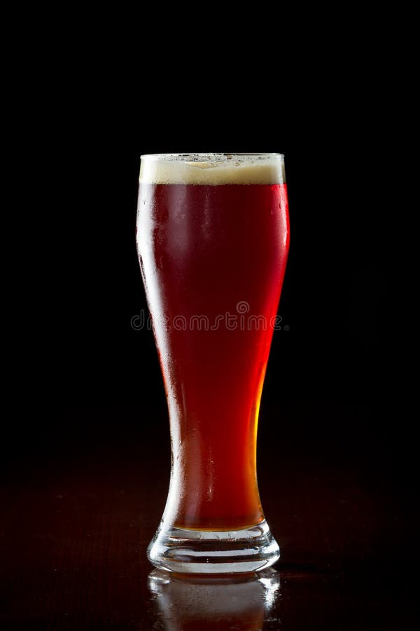 Red ale beer stock photo. Image of beer, refreshment - 32519438