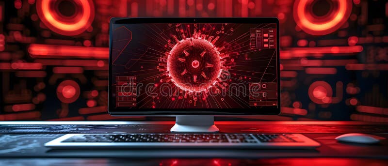 Red Alert: Virus Threat on Secure System Interface. Concept ...