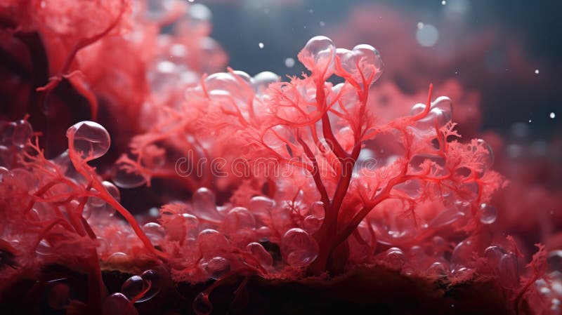 Red Algae or Rhodophyta Isolated Transparent Png Stock Image - Image of ...