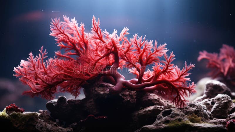 Red Algae or Rhodophyta Seaweed Isolated Transparent Png Stock Image ...