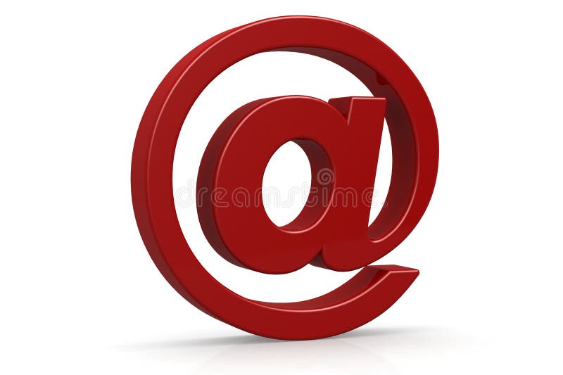 Red Pi Symbol Isolated on White Background Stock Illustration ...