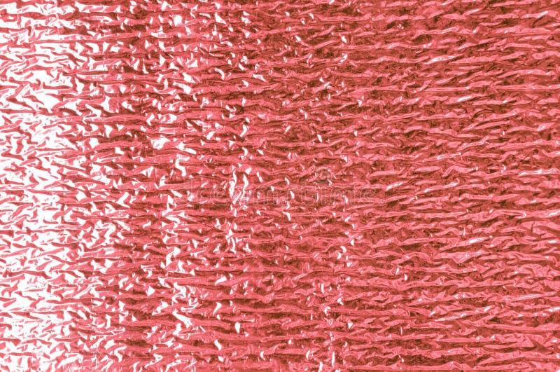 Red aluminum foil texture. stock photo. Image of color - 42780128