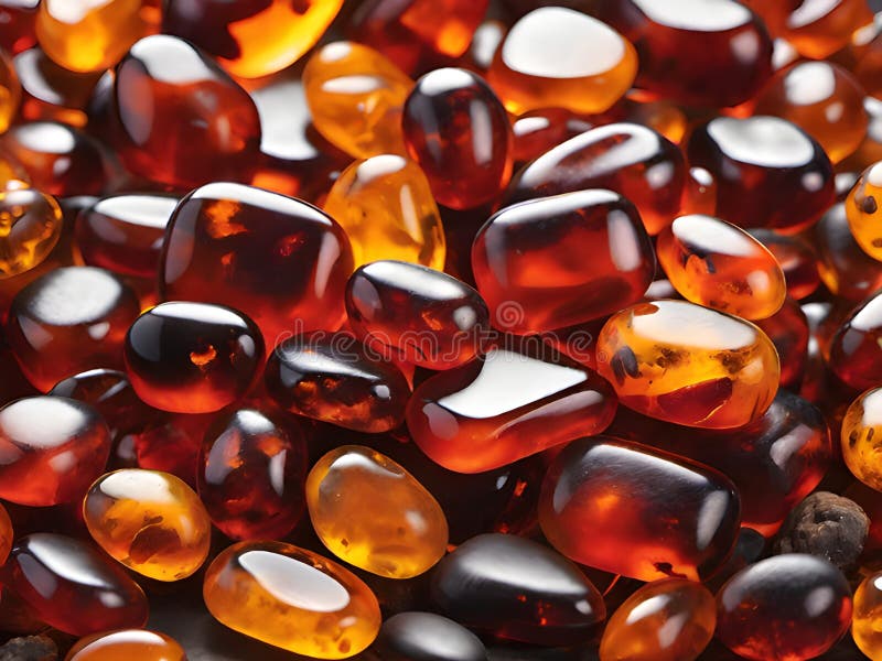 Red Amber Stones Background, Natural Stone Background Stock ...