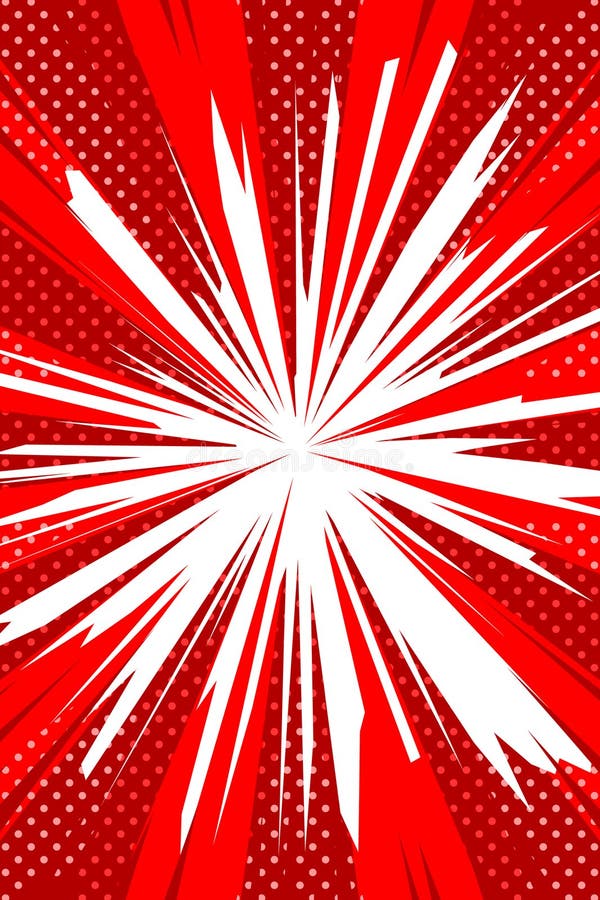 Red American Comic Style Background Stock Vector - Illustration of ...