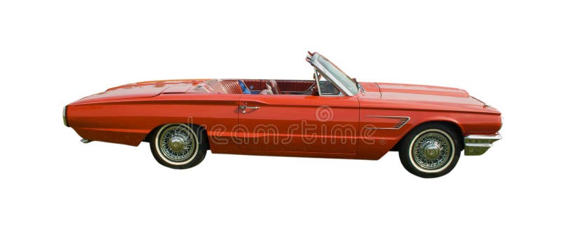 Classic red convertible stock photo. Image of retro, streetrod - 4903140