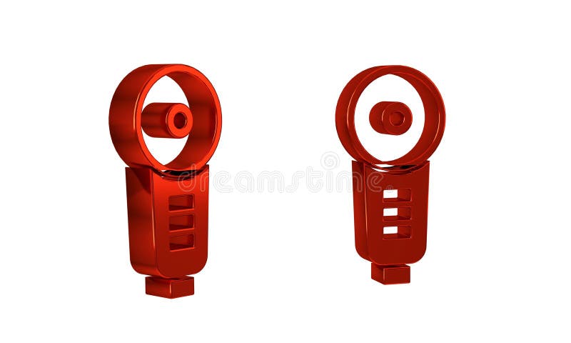 Red Angle Grinder Icon Isolated on Transparent Background. Stock ...